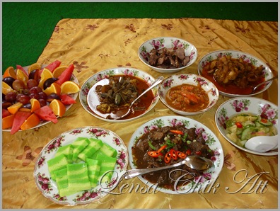 Blog Chik Att: MENU KENDURI